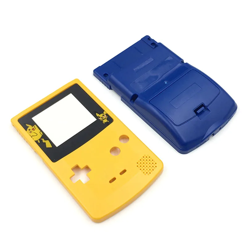 Retrogaming,6 coques de remplacement pour console de jeu Gameboy Color ...