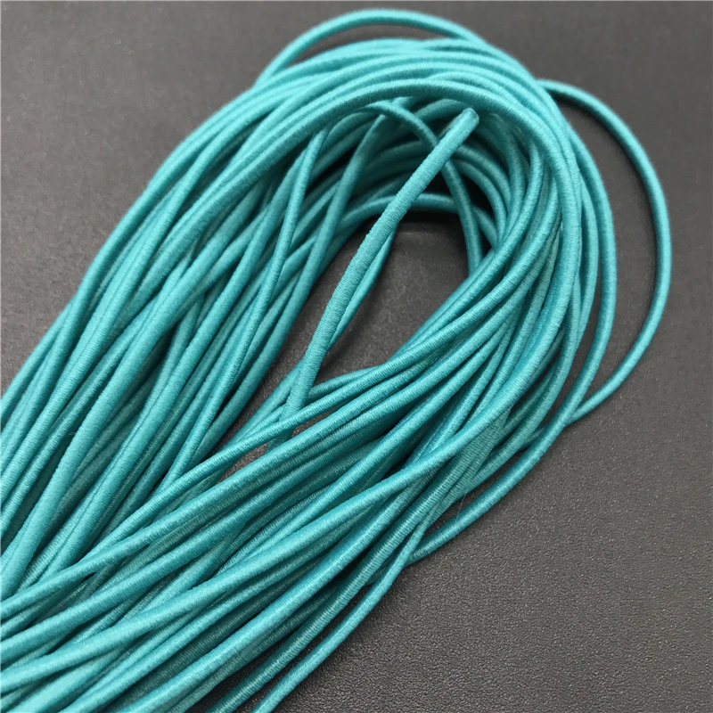 5yards 2mm Bunte High-Elastische Runde Elastische Band Runde Elastische ...