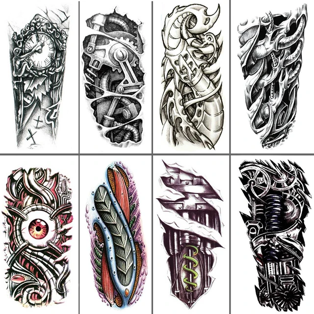 Biomechanical Arm Drawings