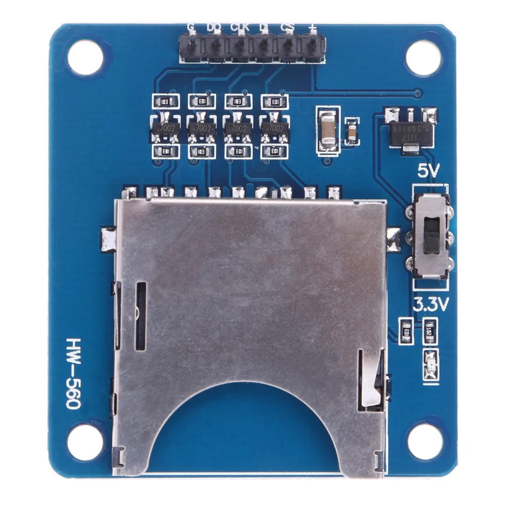 2in1 Sd Tf Dual Card Reader Storage Module Board 33v 5v Memory Shield Module Sdio Spi For Arm