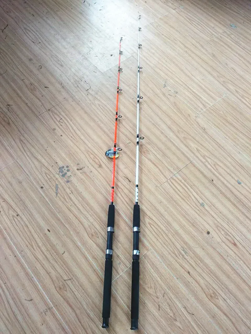 1.4m Orange Color Solid Fiberglass Fishing Rod|fishing rod|orange ...