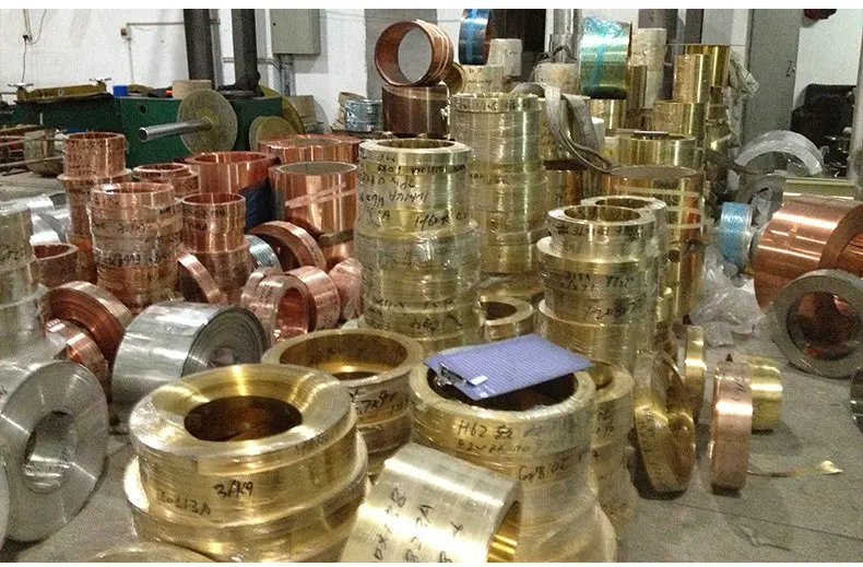 Латунная полоса катушки прокладка CuZn40 2,036 CW509N C28000 C3712 H62 ...