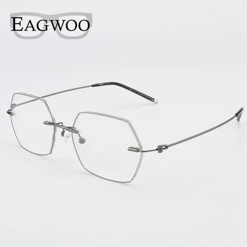Gafas-graduadas-sin-montura-hexagonales-para-lectura-lentes-fotocrom ...