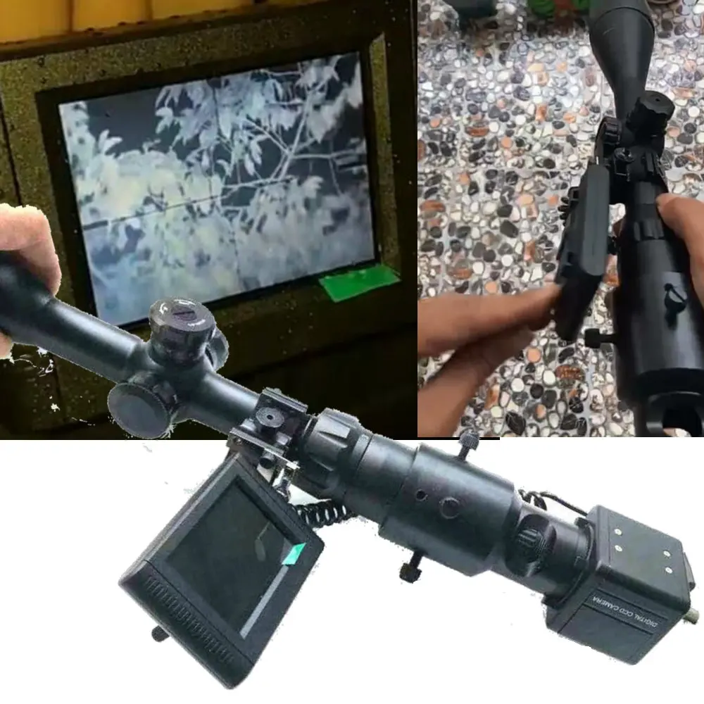 Night Vision Riflscope Monitor Diy 2.5" Rotatable Lcd Screen Camera ...
