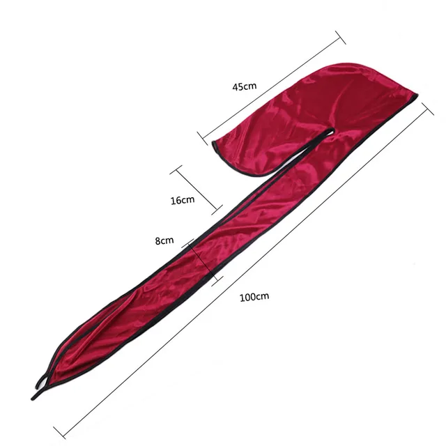 Tail Headwrap Cap Silk-Laser Polyester Bandana Durag - Unisex Headwrap ...