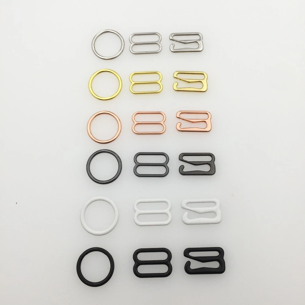 Wholesale 20pcs 6mm30mm Metal Bra Strap Adjustment Buckles Underwear ...