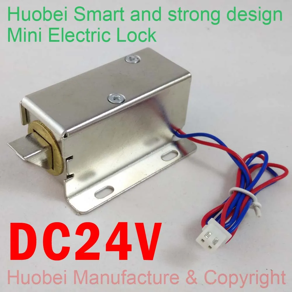 Free-shipping-Small-electronic-door-lock-DC24V-electric-locks-cabinet ...