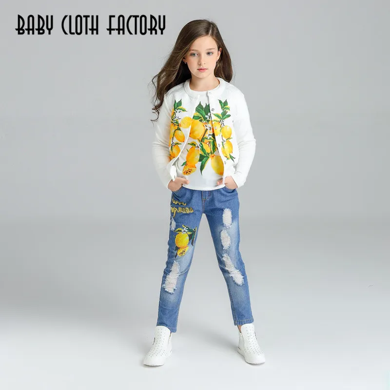 Girls Clothing Sets 2016 Kids Clothes Designer Girls Outfits Autumn ...