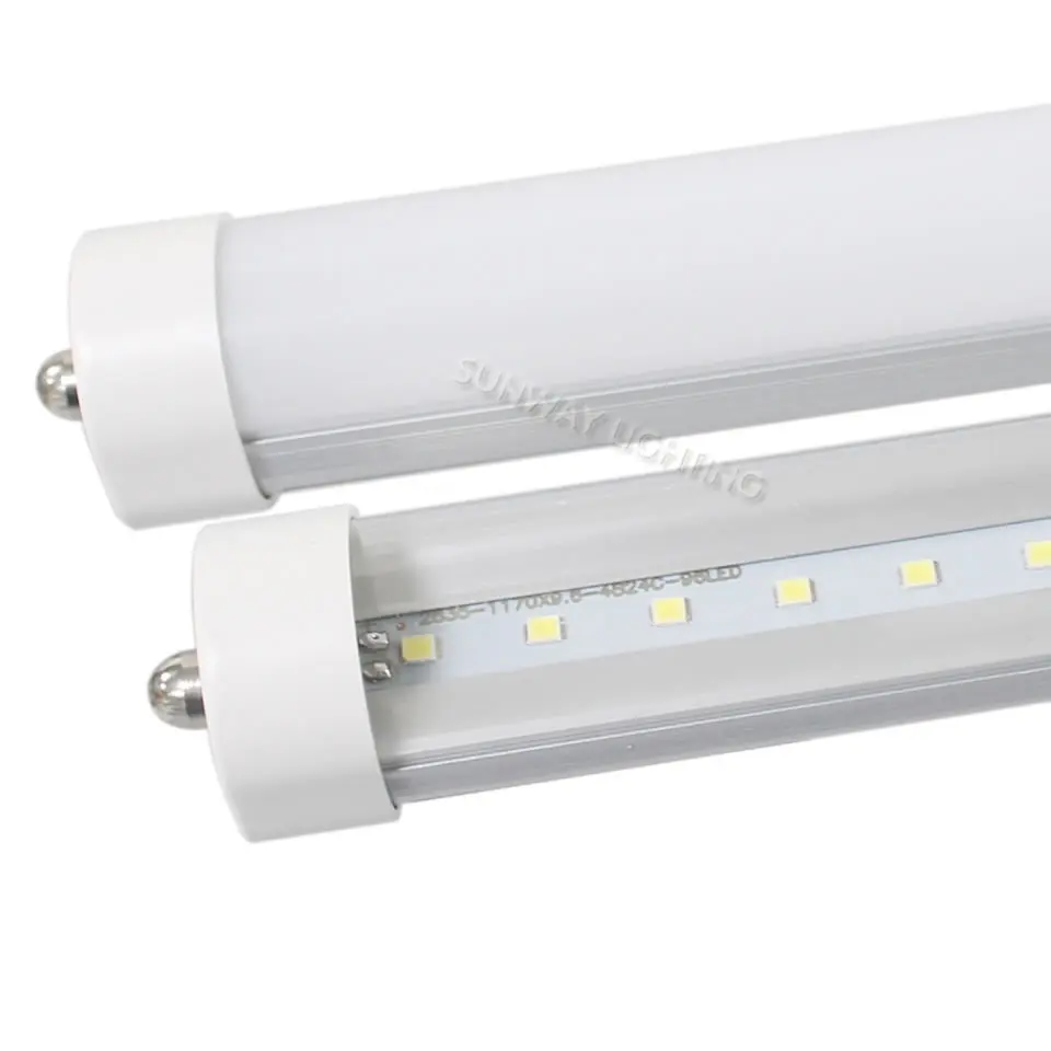 Stock In US + 8ft Fa8 Led Tube Single Pin 8 FT T8 Led Light Tubes ...