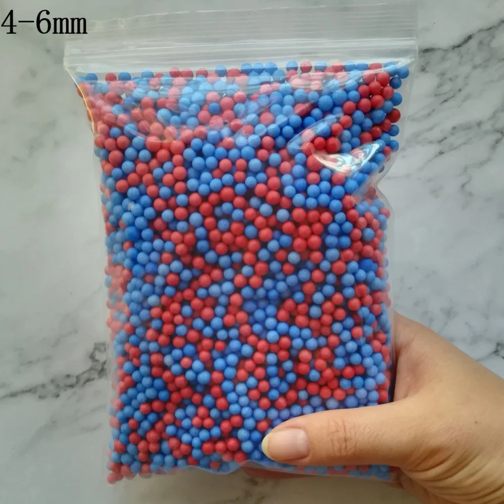 15000pcs 15g Bright Colours Foam Beads Colorful Polystyrene Foam Balls ...