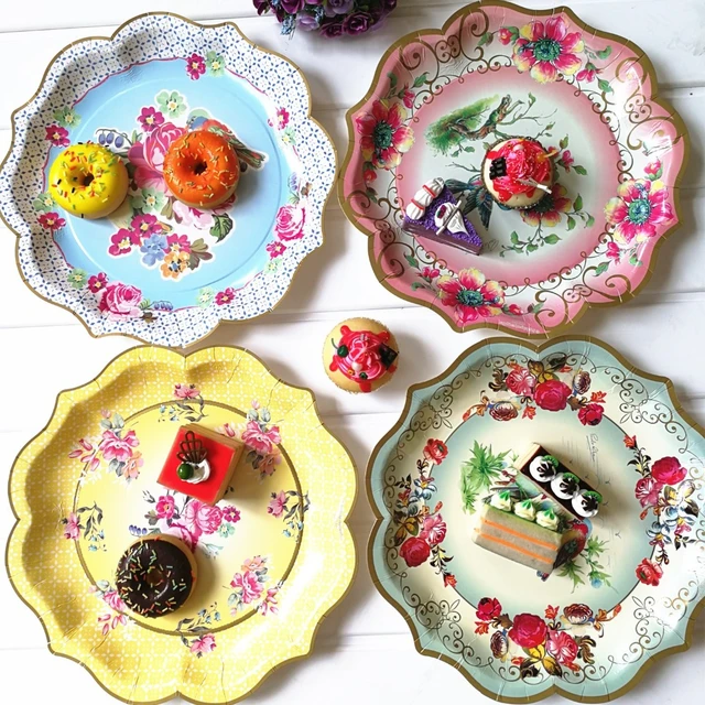 Tea Party Plates