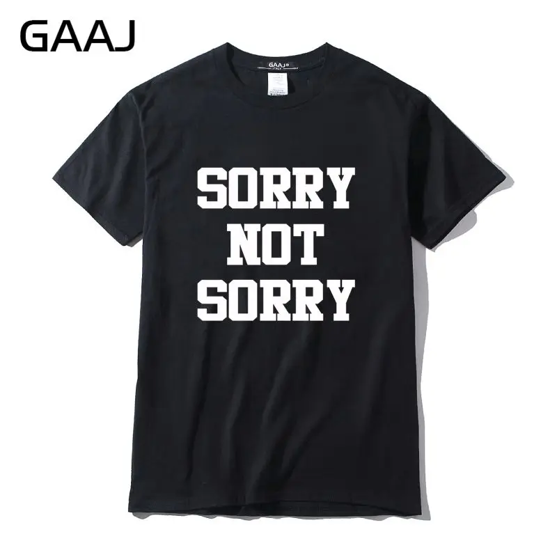 Sorry-Not-Sorry-Print-Letter-T-Shirt-Women-Ladies-Tops-Woman-T-Shirt ...