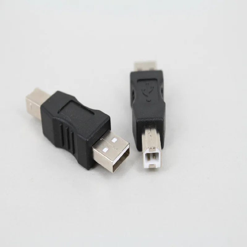 new USB Male A to B Printer Scanner Cable Adapter Converter Free ...