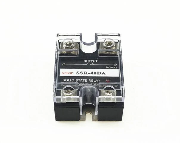 Single-phase AC solid state relay SSR 40A 480VAC / 50A 480VAC / 60A ...
