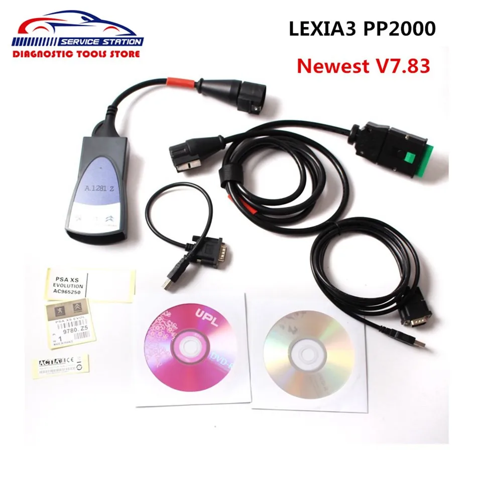Lexia 3 PP2000 Diagbox v7.76 to v7.83 Full Chip 921815C Lexia3 v7.83 ...