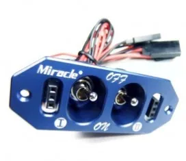 Original Miracle Twin / Double Power Switch with Futaba / JR Plug ...