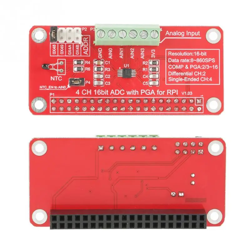 Aliexpress.com : Buy 1pc 16 Bit ADC Module ADS1115 ADC ADC Analog to ... Aliexpress.com : Buy 1pc 16 Bit ADC Module ADS1115 ADC ADC Analog to ...