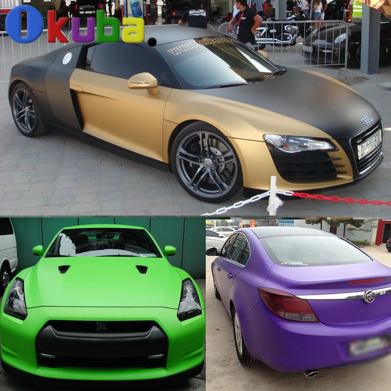Car Vinyl Wrap Colors Chart
