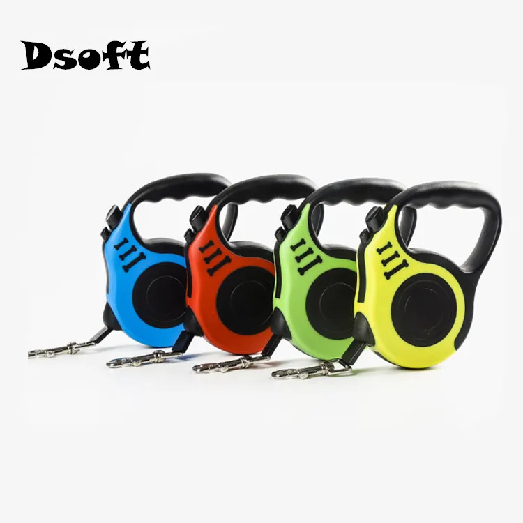 Retractable Nylon Dog Lead For Small Medium Dogs Pet Running Walking ...