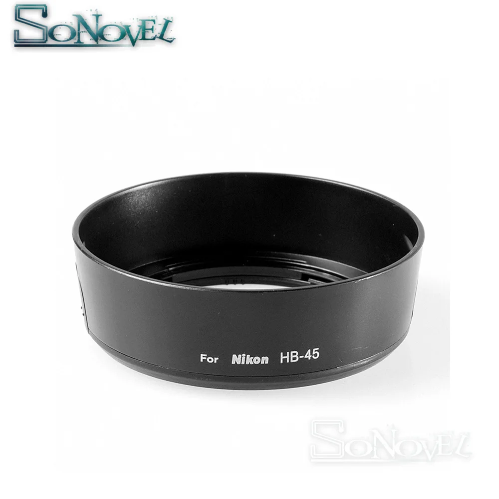 Lens Hood HB-45 HB45 for NIKON AF-S DX 18-55mm f/3.5-5.6G VR with D5100 ...
