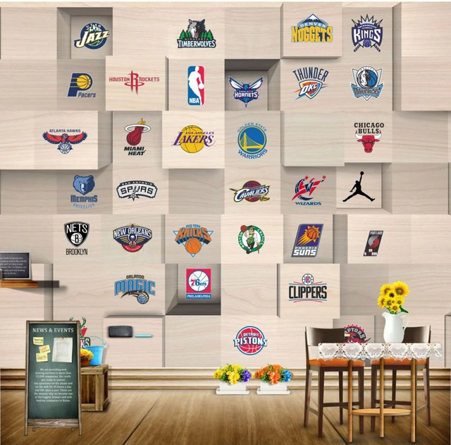 Nba Team Logos Wallpaper 3d