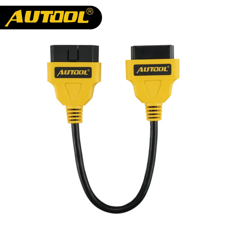 AUTOOL Auto OBD 2 Diagnostic Adapter Cable Car OBD2 II ELM327 Extend ...