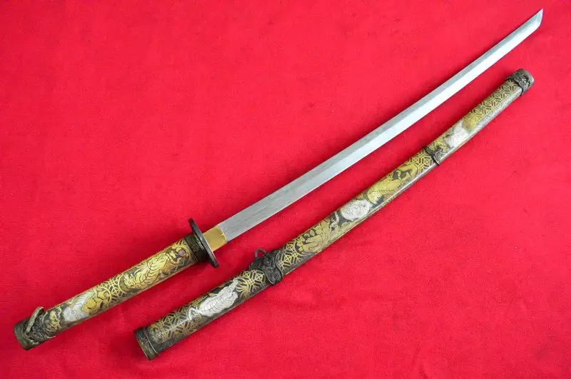 Antique Japanese Samurai Sword at Samuel Goggins blog