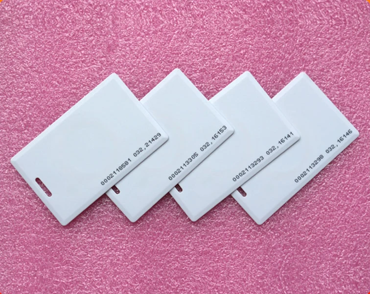 100pcs/box RFID card TK4100 125 KHZ RFID card EM Thick ID card suitable ...