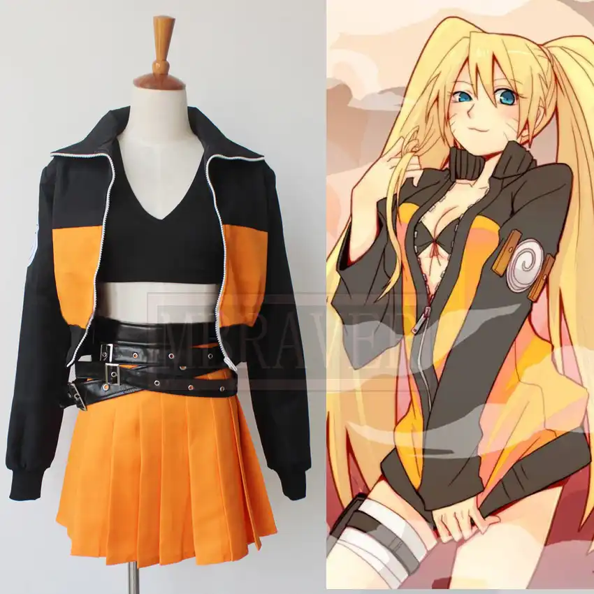Naruto Uzumaki Naruto Female Dress Sex Reversion Christmas Party ...