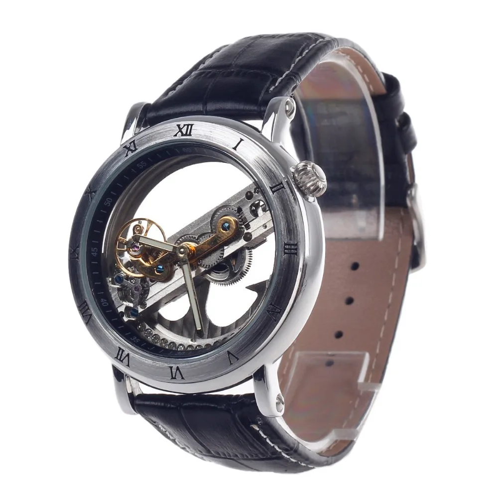 JARAGAR Casual Fashion Watch Men Luxury Brand Skeleton High Quality ...