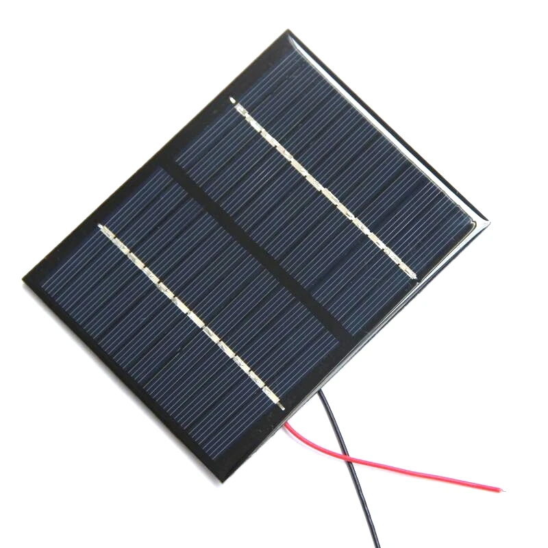 Hot 1.5W 12V Solar Panel With Cable Mini Solar Cell DIY Small Solar ...