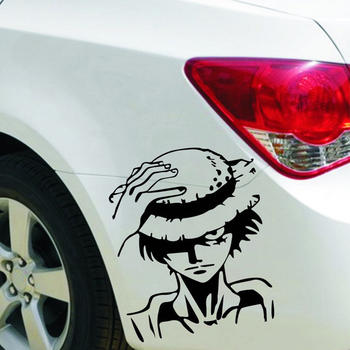 One Piece Monkey D Luffy Car Sticker | One piece Merchandise | Up to 80 ...