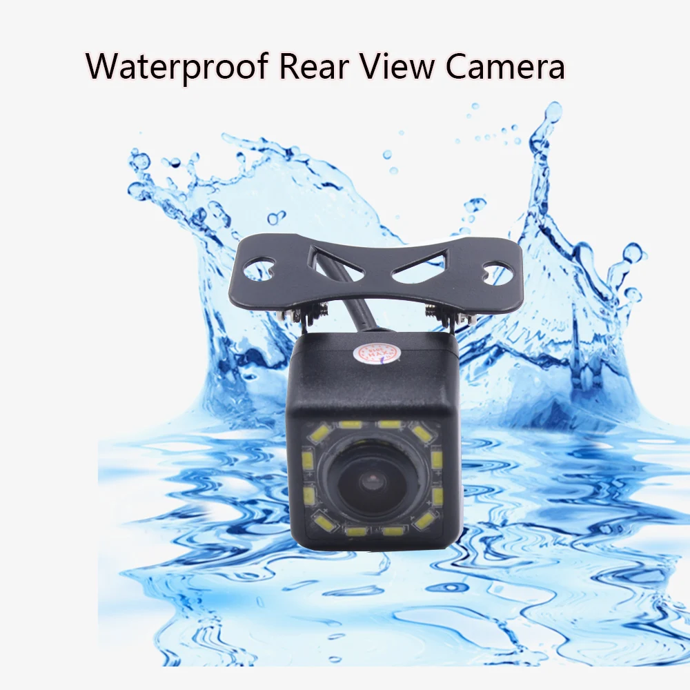 12LED-Light-Car-Reverse-Camera-HD-Rear-View-Universal-Camera-Vehicle ...