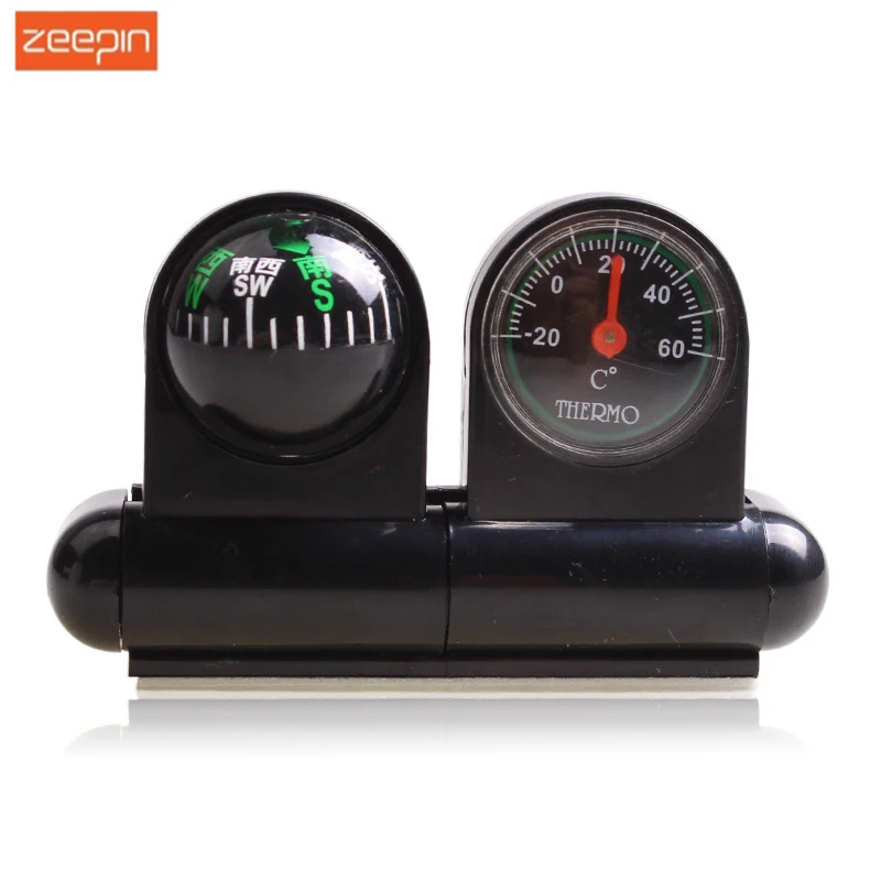 New 2 In 1 Portable Automatic Car Compass with Thermometer Navigation ...