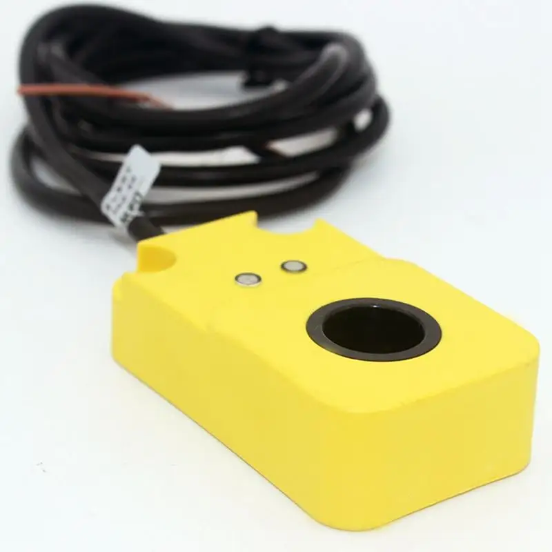 Yellow 15mm Hole Dc 6-36v 3 Wire Npn N/o Hx-dgs-15n Inductive Ring ...