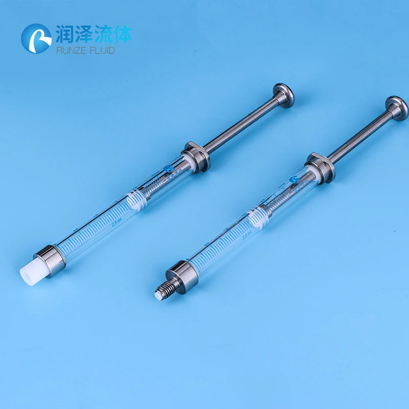 2.5ml recycle industrial chemicals injection syringe gas liquid sample ...