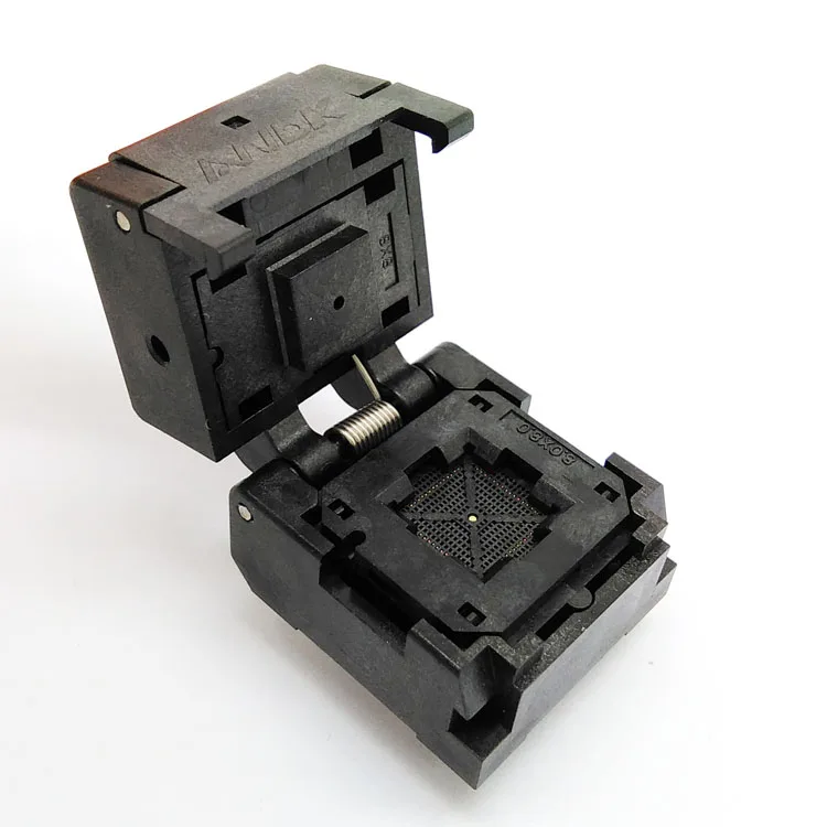 IC549 0604 009 G Burn in Socket QFN60 MLF60 IC Test Socket Pitch 0.4mm ...