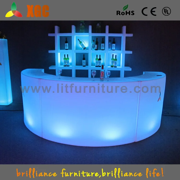Round Bar Counter Design