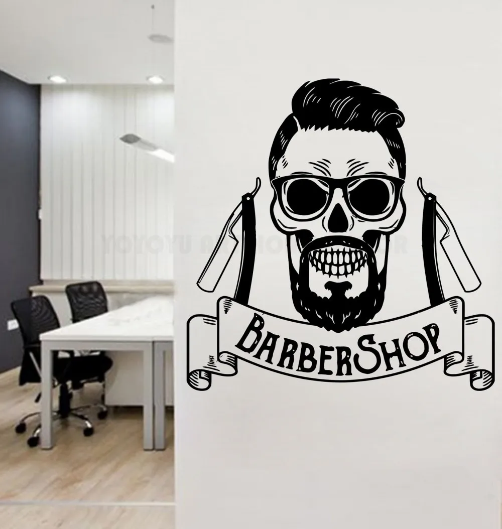 Creative-Barber-Shop-Wall-Window-Decal-Art-Man-Salon-Make-Up-Store ...
