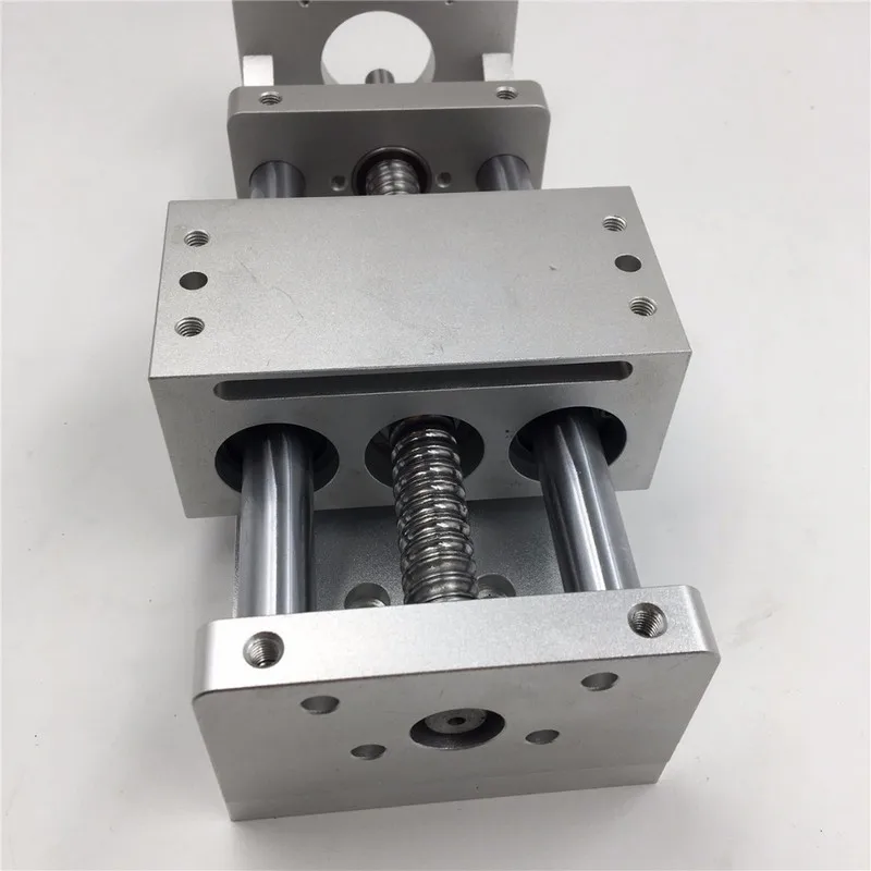 100MM 200MM Stroke CNC Linear module Sliding Table XYZ Axis Cross Slide ...