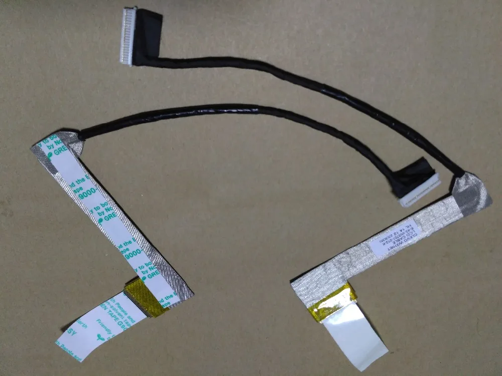 New Original LCD CABLE FOR GIGABYTE P27K P2742 P2742G LAPTOP LCD LVDS ...