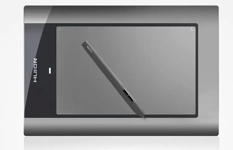 huion 2048 levels computer drawing tablet graphic tablette 5080 lpi ...