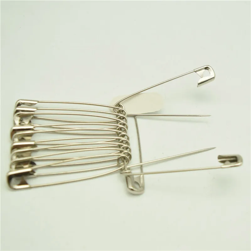 432pcs SIZE 2.1'' length( 55mm) Good quality BIG steel safety pins very ...