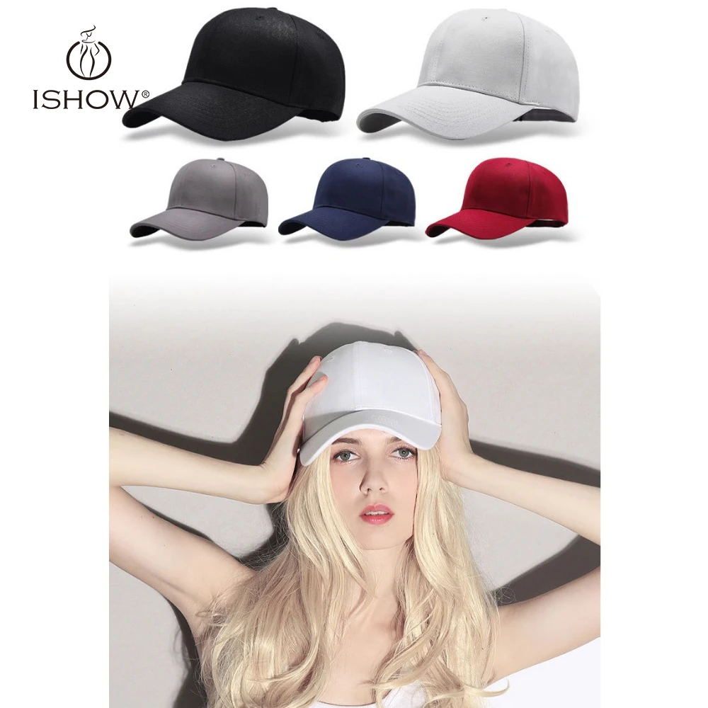 New Fashion Cool Serious Simple Solid Color Black Cap For Young Man ...