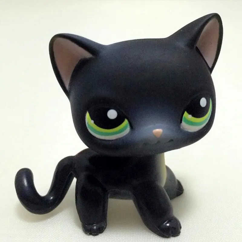 lps Lovely Pet SHOP Collection Figure Toy Black Short Hair Siamese ...