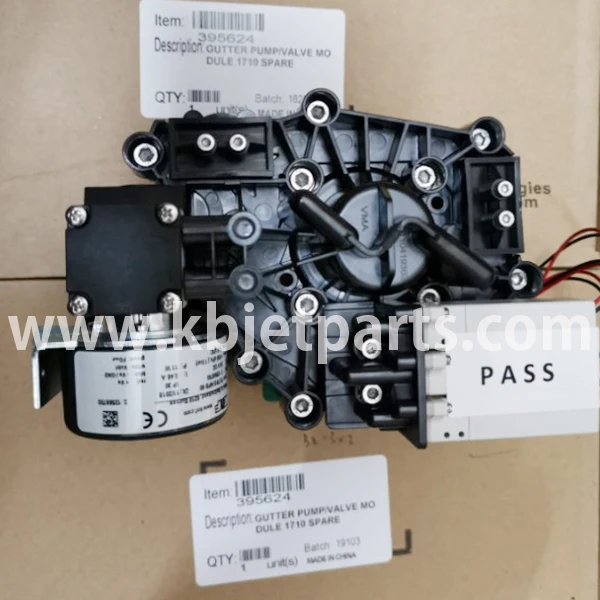 395624 gutter pump kits with valve use for VJ1710 INKJET CODING PRINTER ...