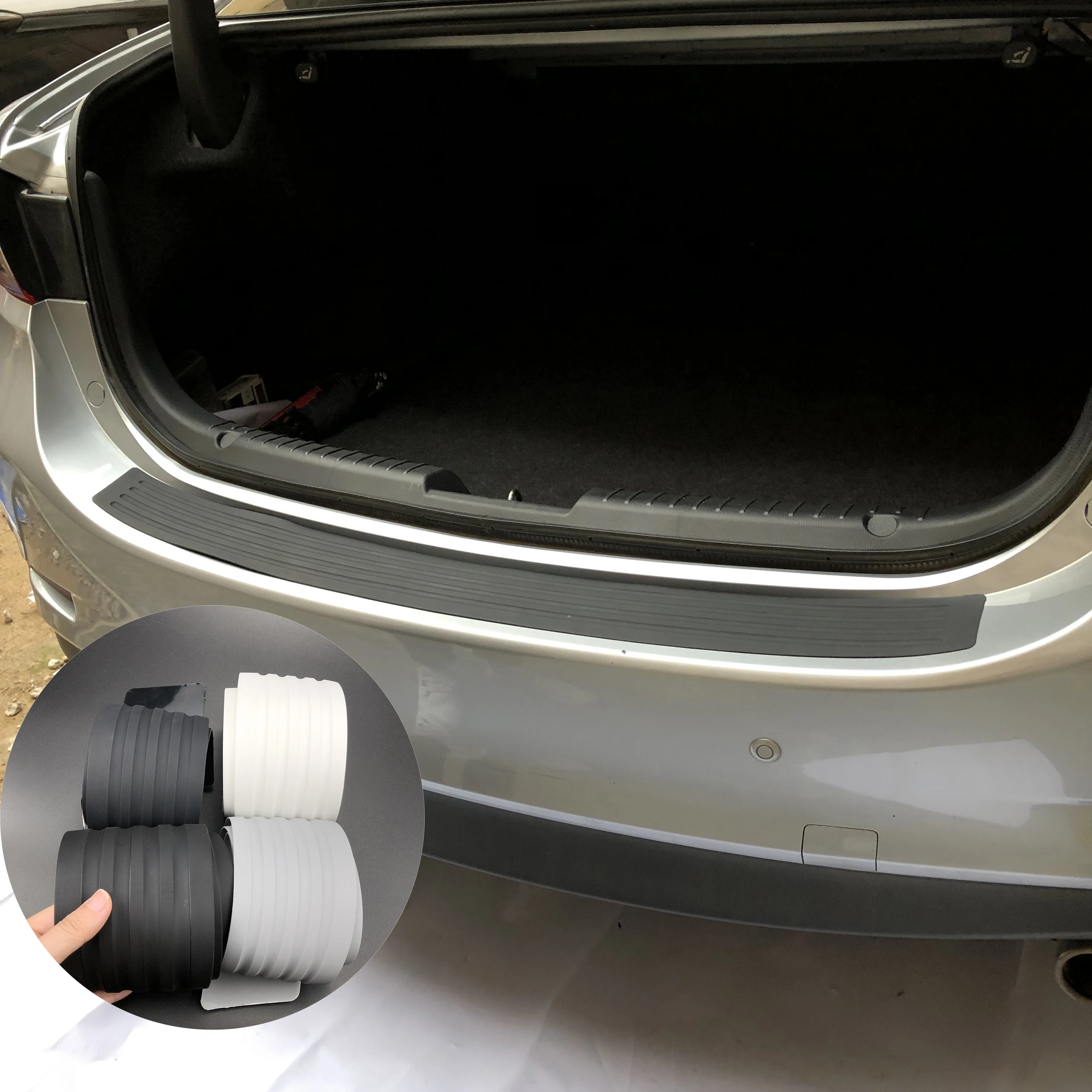 Car Rear Bumper Scuff Protective Cover For Volvo S40 S60 S80 S90 S40 ...