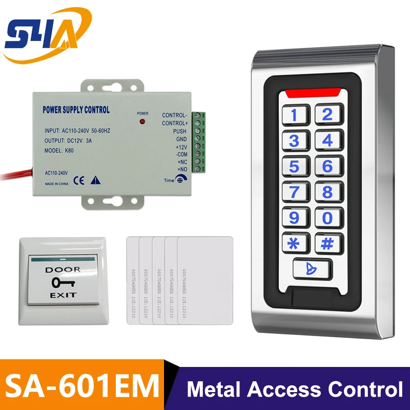 Metal-RFID-Entry-Access-Control-System-Power-Supply-Exit-Push-Button ...