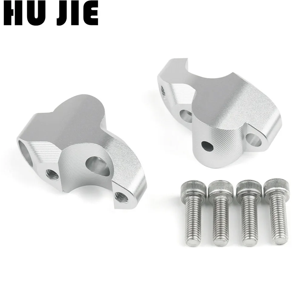 Motor Handle Bar Clamp Extend Height Handlebar Riser Mounts For KTM ...