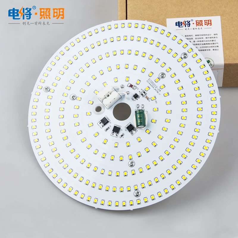 Placa de lâmpada de iluminação de teto chip led 24w, branco ou branco ...
